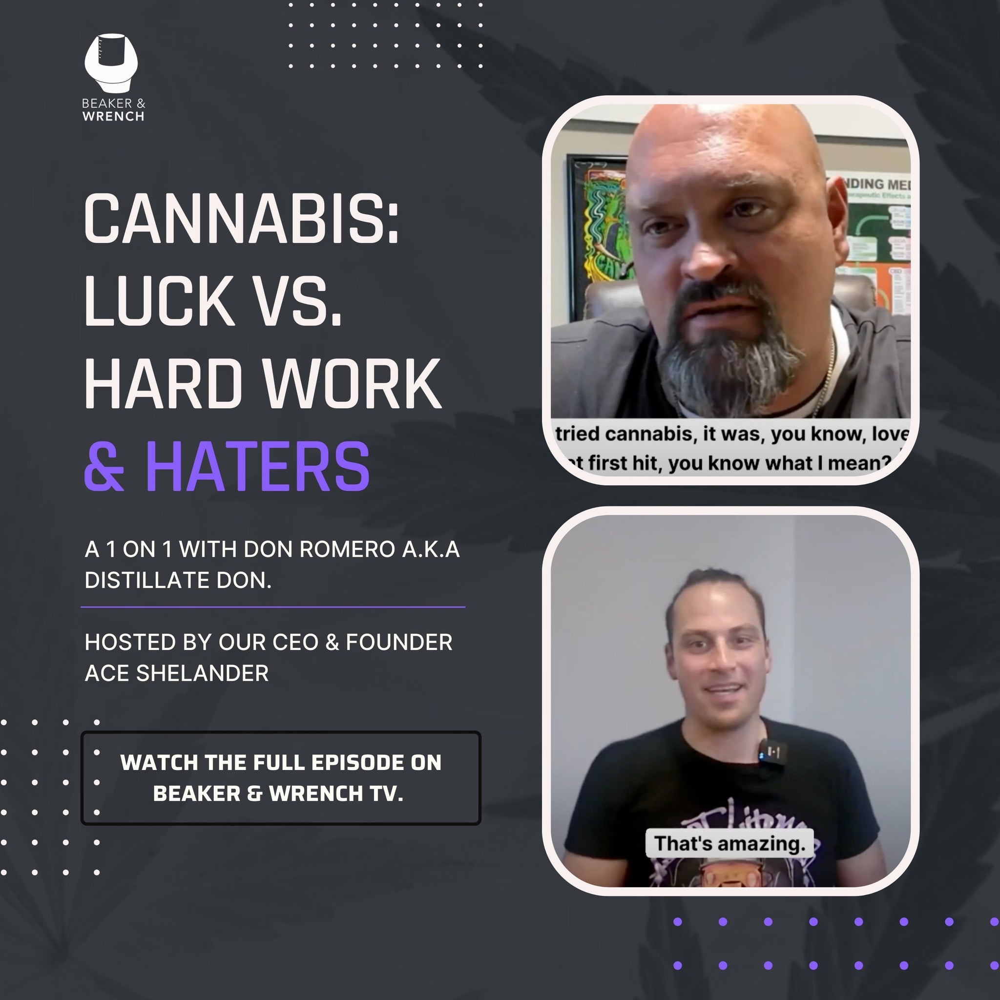 Luck vs. Hard Work & Haters, with Don Romero from Pharmers Quality Con