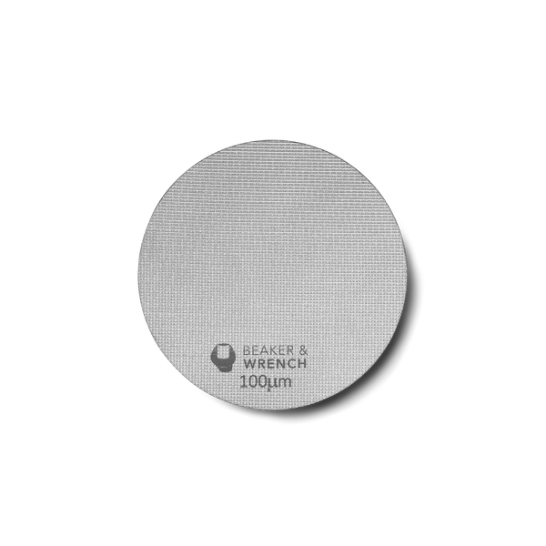 Sintered Filter Frit, Stainless Steel - 8in